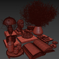 Decorative set M 022 - Decorative set - 3D model