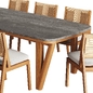 Roc Outdoor Dining Table And Chairs - Table + Chair - 3D model