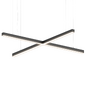 Pendant X-shaped profile lamp - Pendant light - 3D model