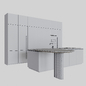 Molteni Intersection - Kitchen - 3D model