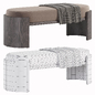 HUG Bench By PARLA - Other soft seating - 3D model