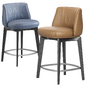 Archibald Bar Stool by Poltrona Frau - Chair - 3D model