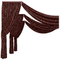 Ceiling Drape Curtain Panels vol 06 - Curtain - 3D model