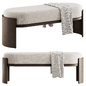 Hug Bench by Parla Design - Other soft seating - 3D model