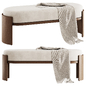 Hug Bench by Parla Design - Other soft seating - 3D model