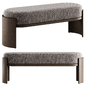 Hug Bench by Parla Design - Other soft seating - 3D model
