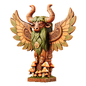 Mystical Winged Totem SCULPTURE - Sculpture - 3D model
