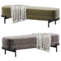 Barry Bench - Other soft seating - 3D model