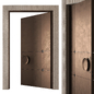 Metal Front Door - Set 125 - Doors - 3D model