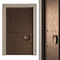 Metal Front Door - Set 125 - Doors - 3D model