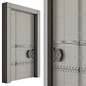 Metal Front Door - Set 125 - Doors - 3D model