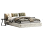 Amos Bed with Side Table - Bed - 3D model