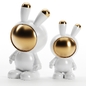 BunnyBot Gold Edition - Sculpture - 3D model