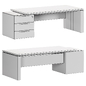 RENZ table - Office furniture - 3D model