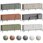 Travis-2 TV stand Divan.ru - Sideboard & Chest of drawer - 3D model