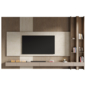 TV Wall set Shelf Wall Panel Decor - TV Wall - 3D model