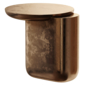 Minimalistic Brass Metal Coffee Table - Table - 3D model