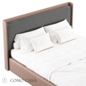 Rovigo area bed from Como Casa - Bed - 3D model