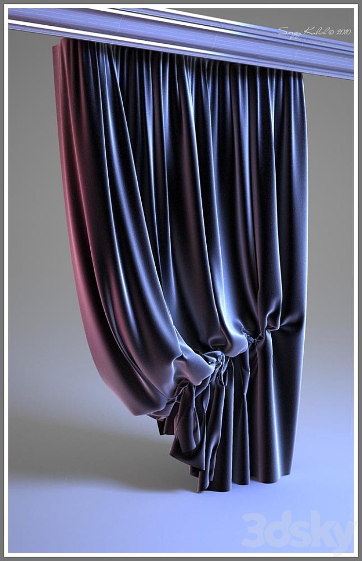 Shutter 2 - Curtain - 3D model