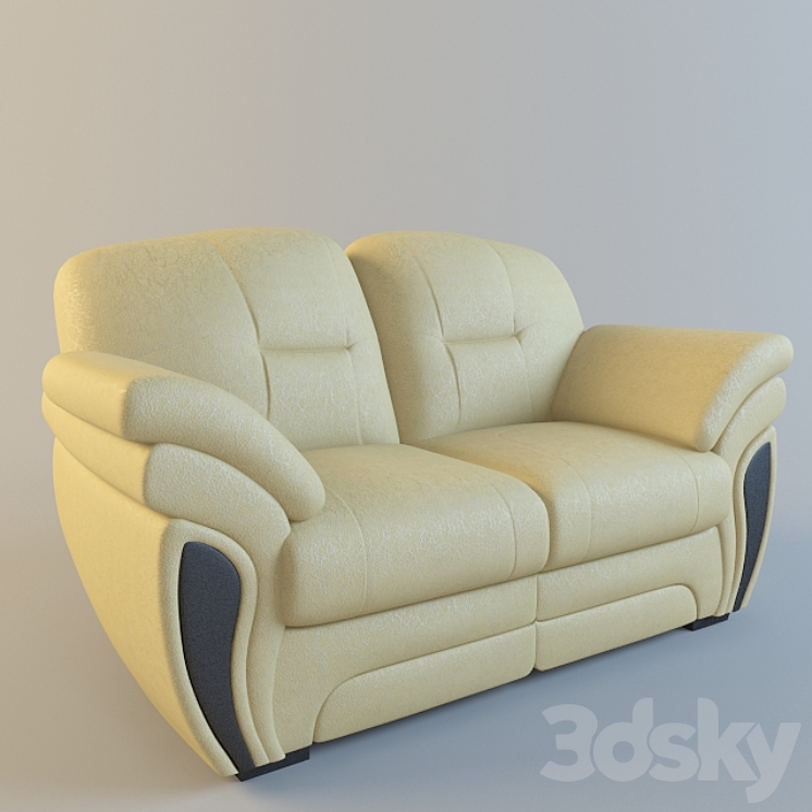 Lester - Sofa - 3D model