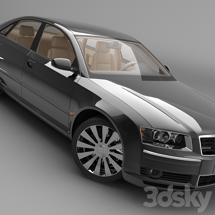 AUDI Quattro 4.2 - Ground Transport - 3D model