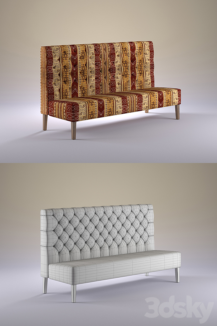 Bronco - Sofa - 3D model