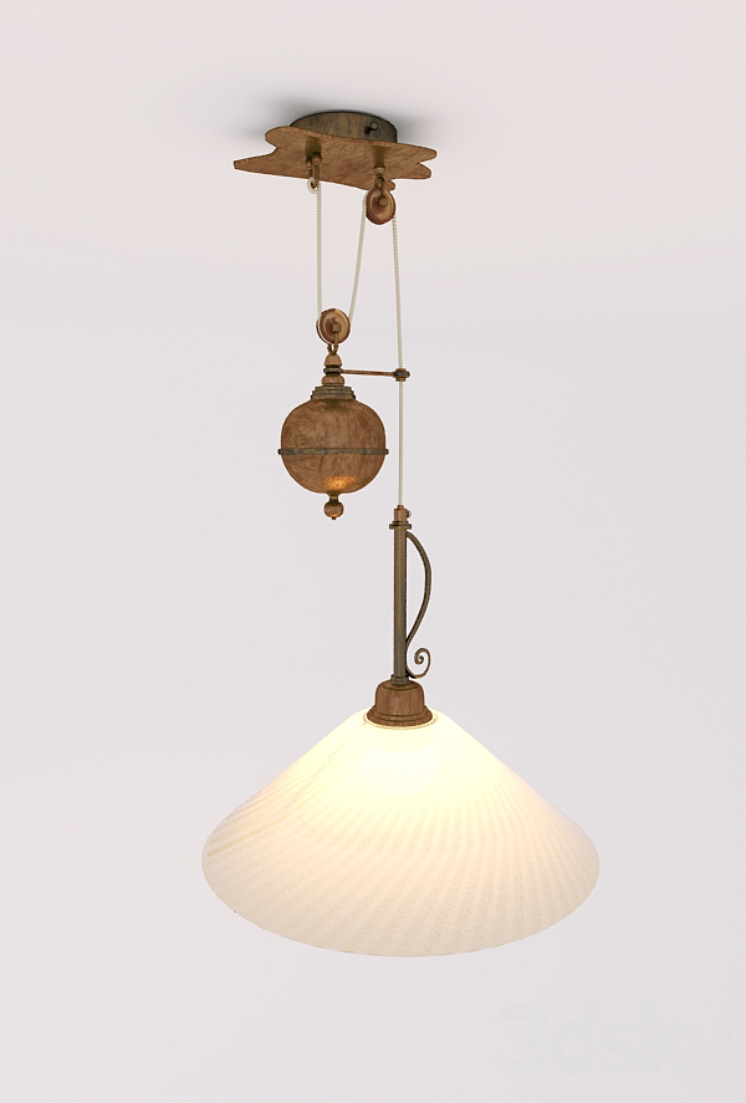 Lamp Falb - Pendant light - 3D model
