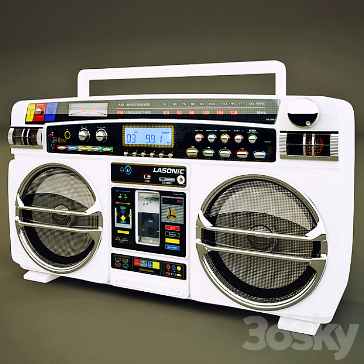 LASONIC - Audio tech - 3D model