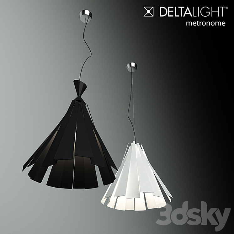 Delta Light / Metronome - Pendant light - 3D model