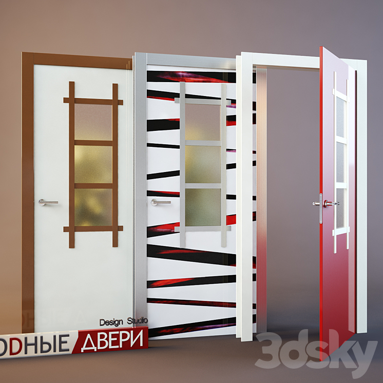 DOOR "Push" - Doors - 3D model