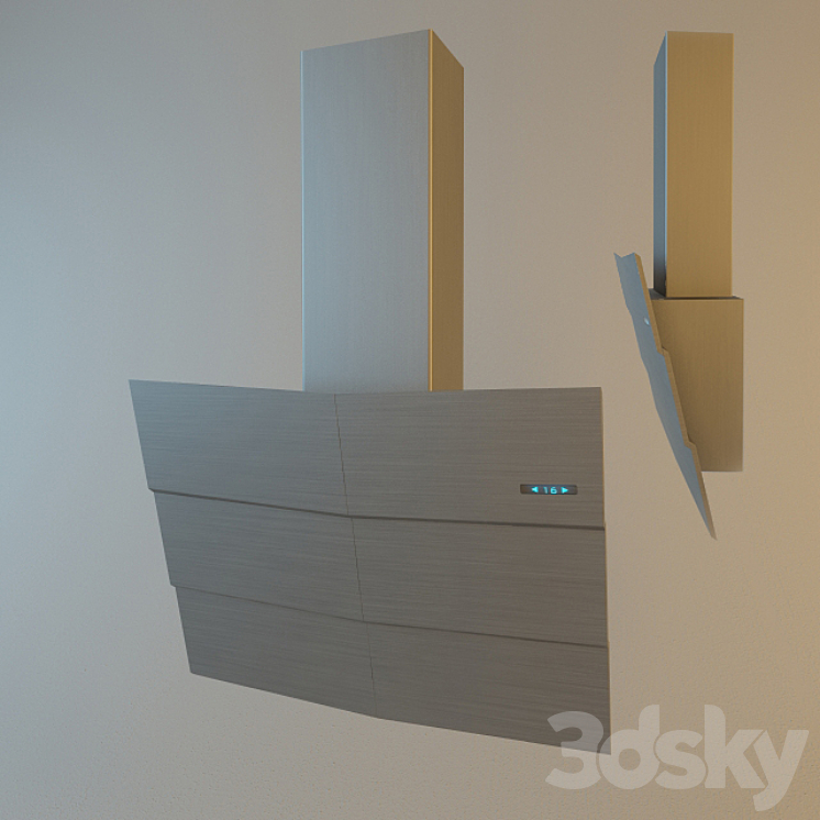 range hood kitchen - Kitchen appliance - 3D model