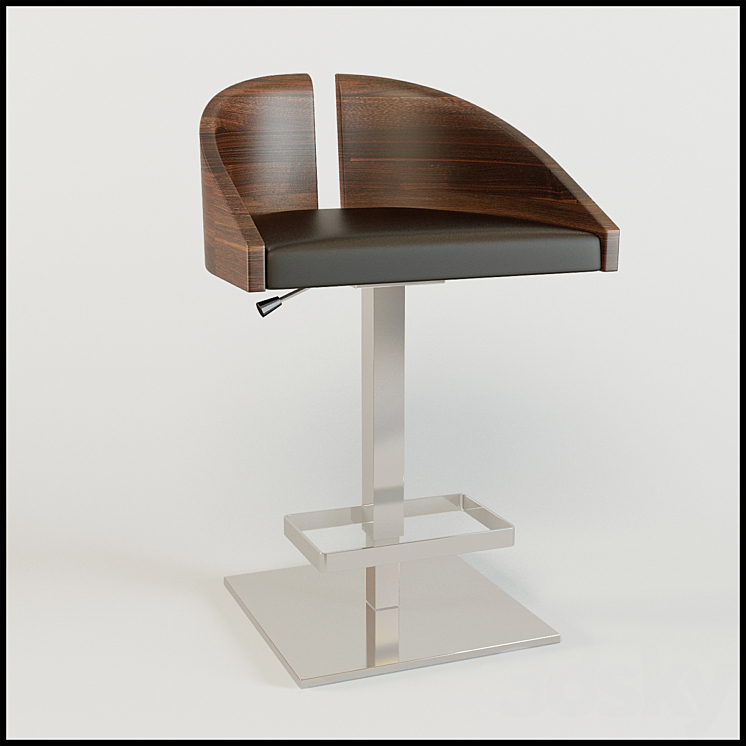 Gala Stool - Chair - 3D model