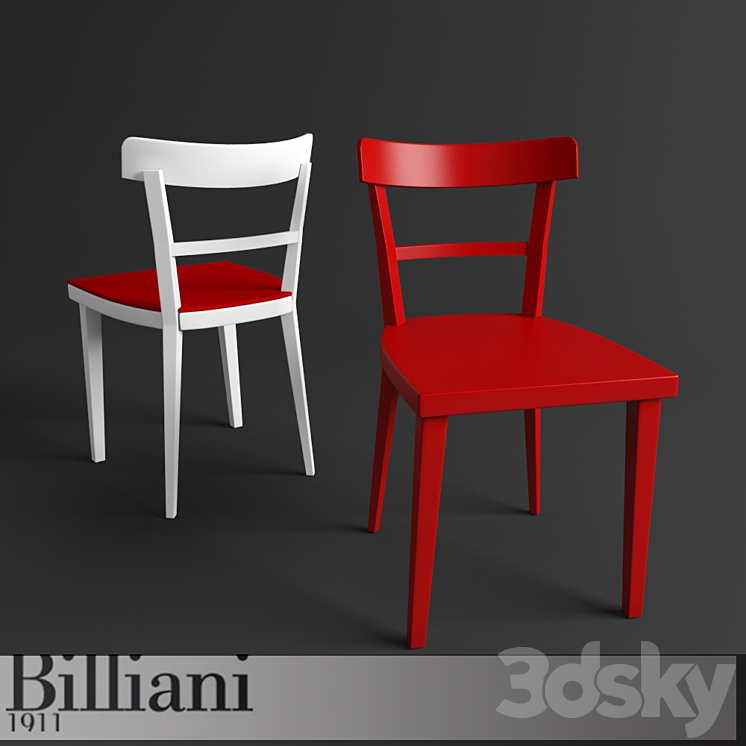 Billiani - Chair - 3D model
