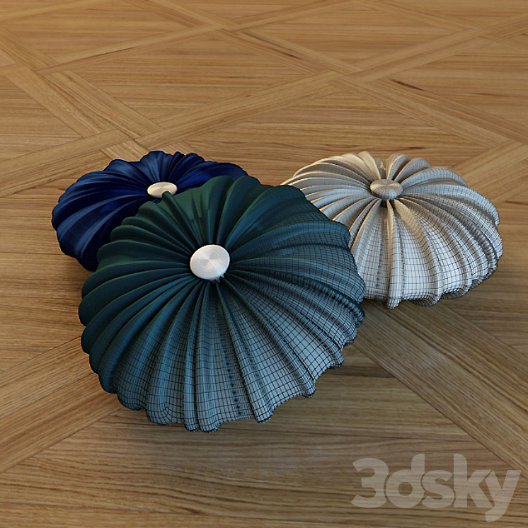 round pillows - Pillows - 3D model