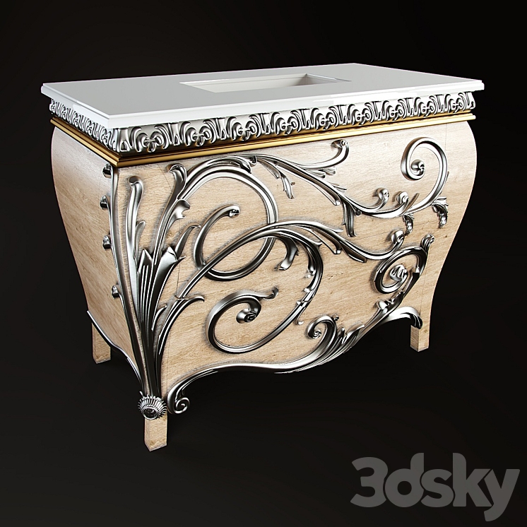 gamadecor Canto - Bathroom furniture - 3D model