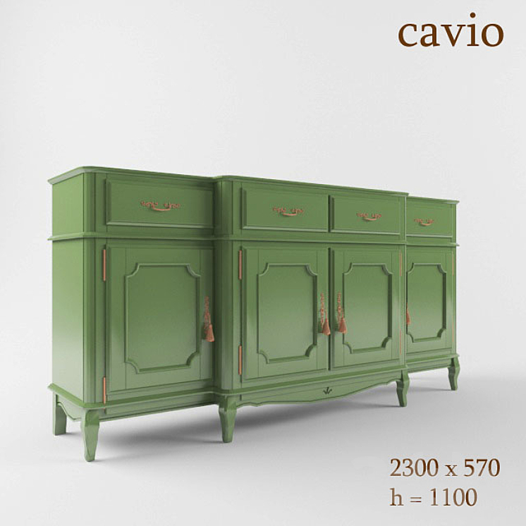 CAVIO - Sideboard & Chest of drawer - 3D model