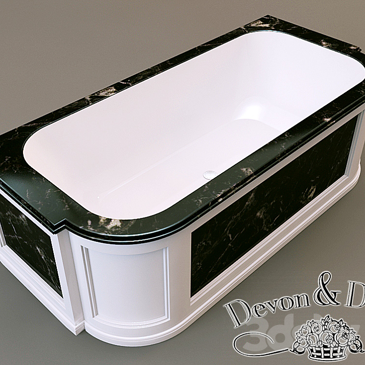 Devon&Devon PRESIDENT - Bathtub - 3D model
