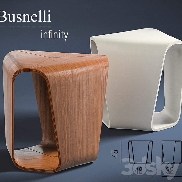 Busnelli infinity - Table - 3D model