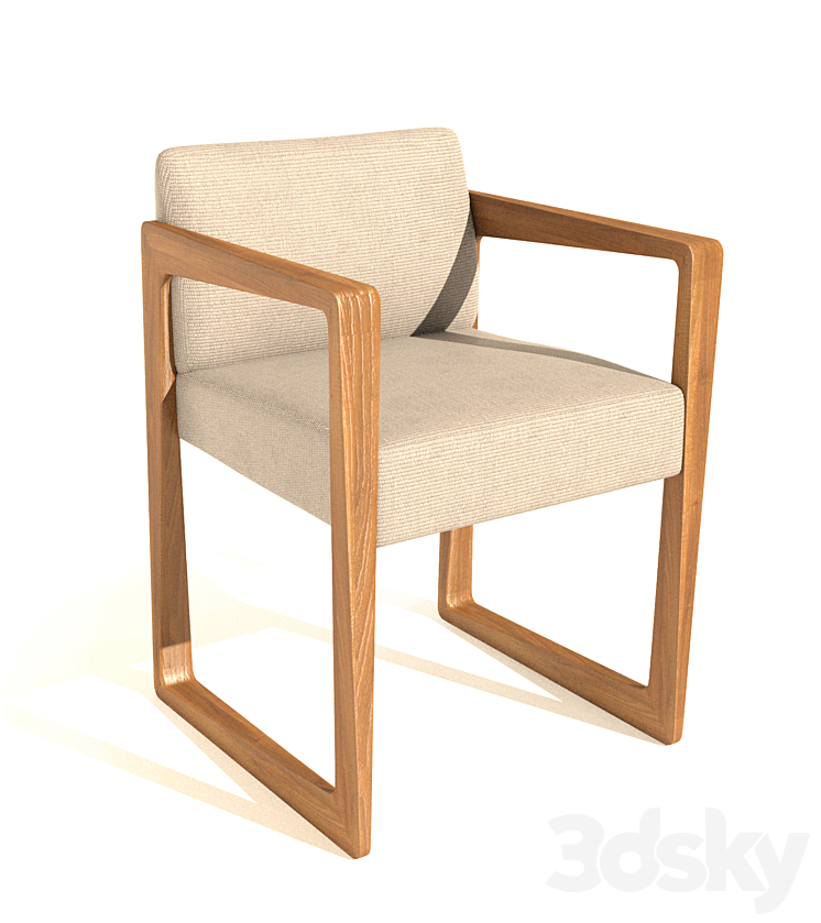 billiani askew - Chair - 3D model