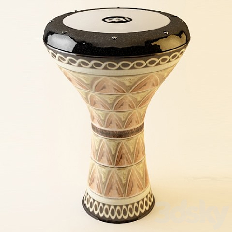 Dumbek - Musical instrument - 3D model