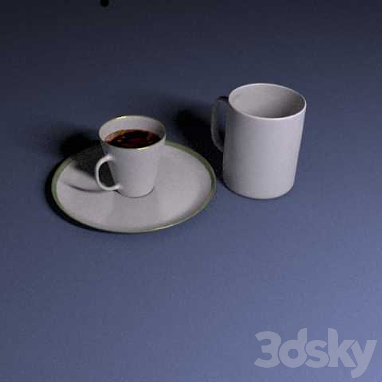 coffee.tar.gz - Tableware - 3D model