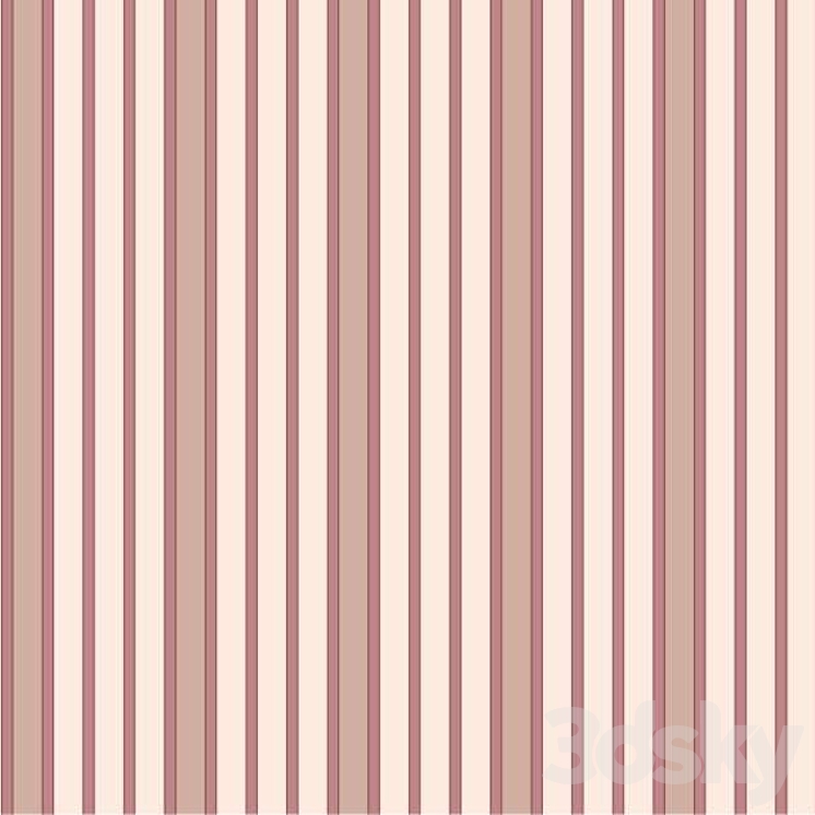 Ordinary wallpaper - Wall covering - 3D model
