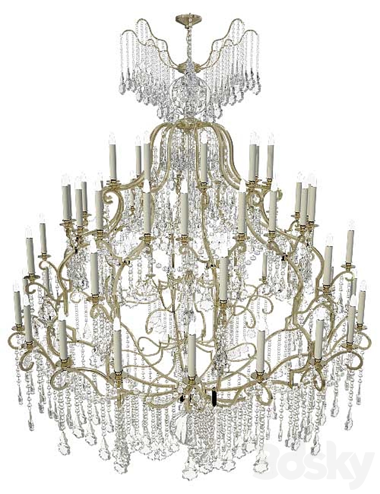 Badari Lighting B4-900-64 - Pendant light - 3D model