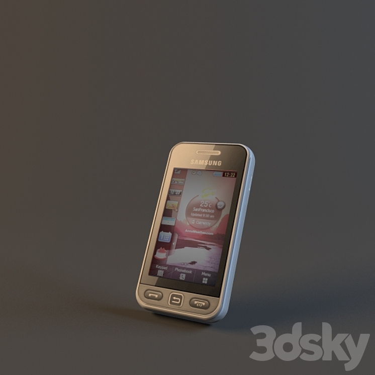 Celular Samsung - Phones - 3D model