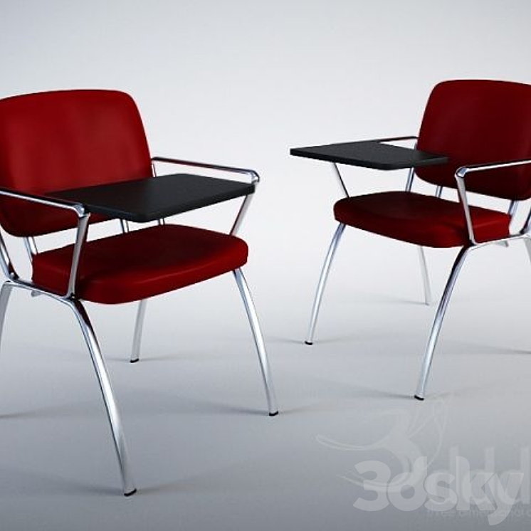 Study chair - Office furniture - 3D model