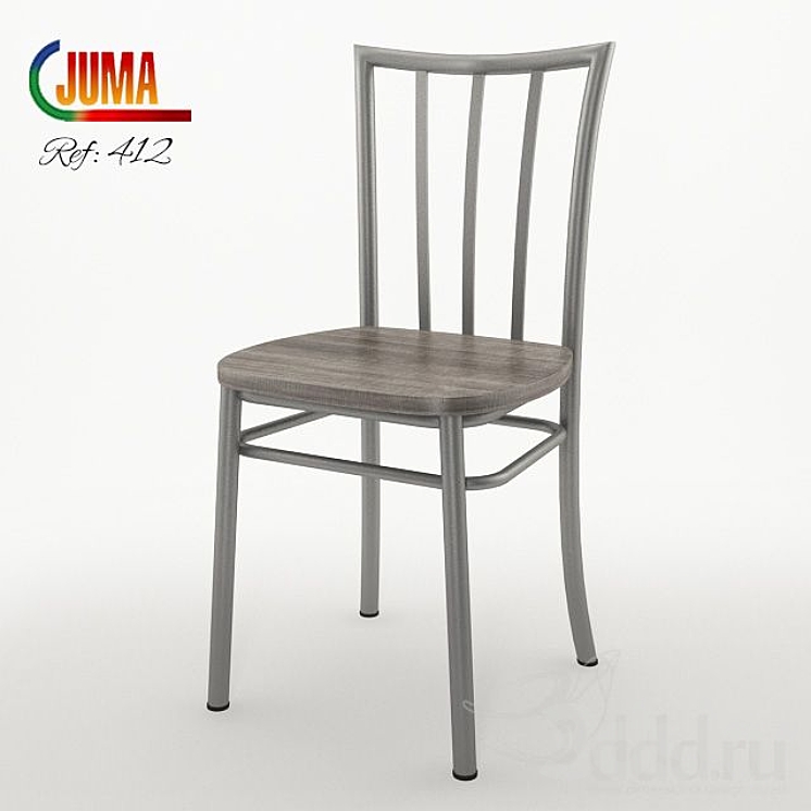 Juma Chair ref 412 - Chair - 3D model