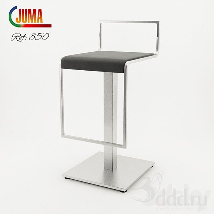 Juma Stool model 850 - Chair - 3D model