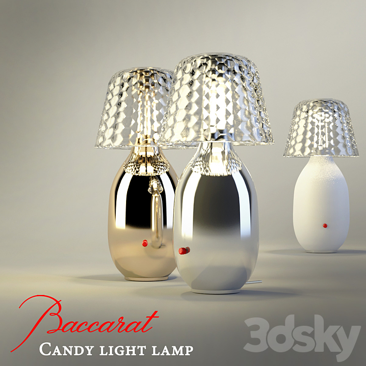 Candy light lamp - Table lamp - 3D model