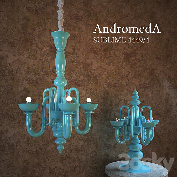 AndromedA - Pendant light - 3D model