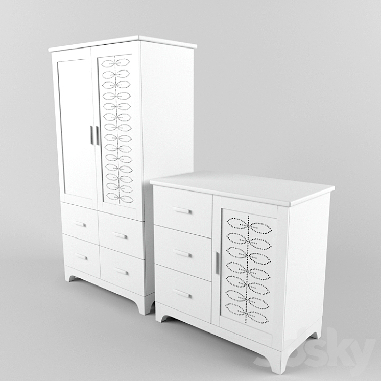 cosatto wardrobe and chest of drawers - Wardrobe & Display cabinets ...